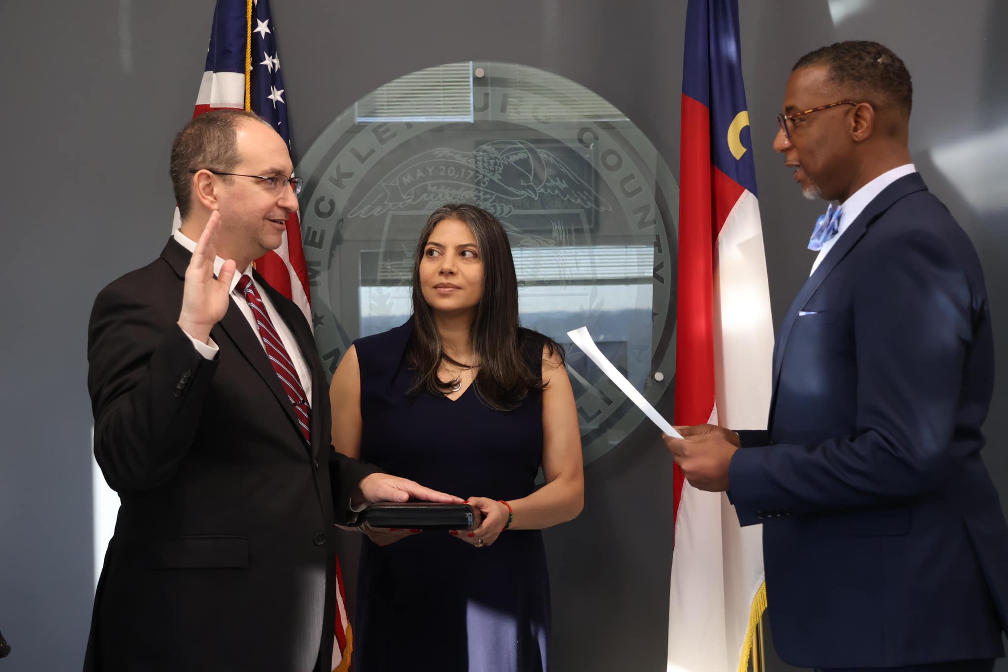 Gabriel J. Esparza Sworn in as Secretary of NC Department of ...