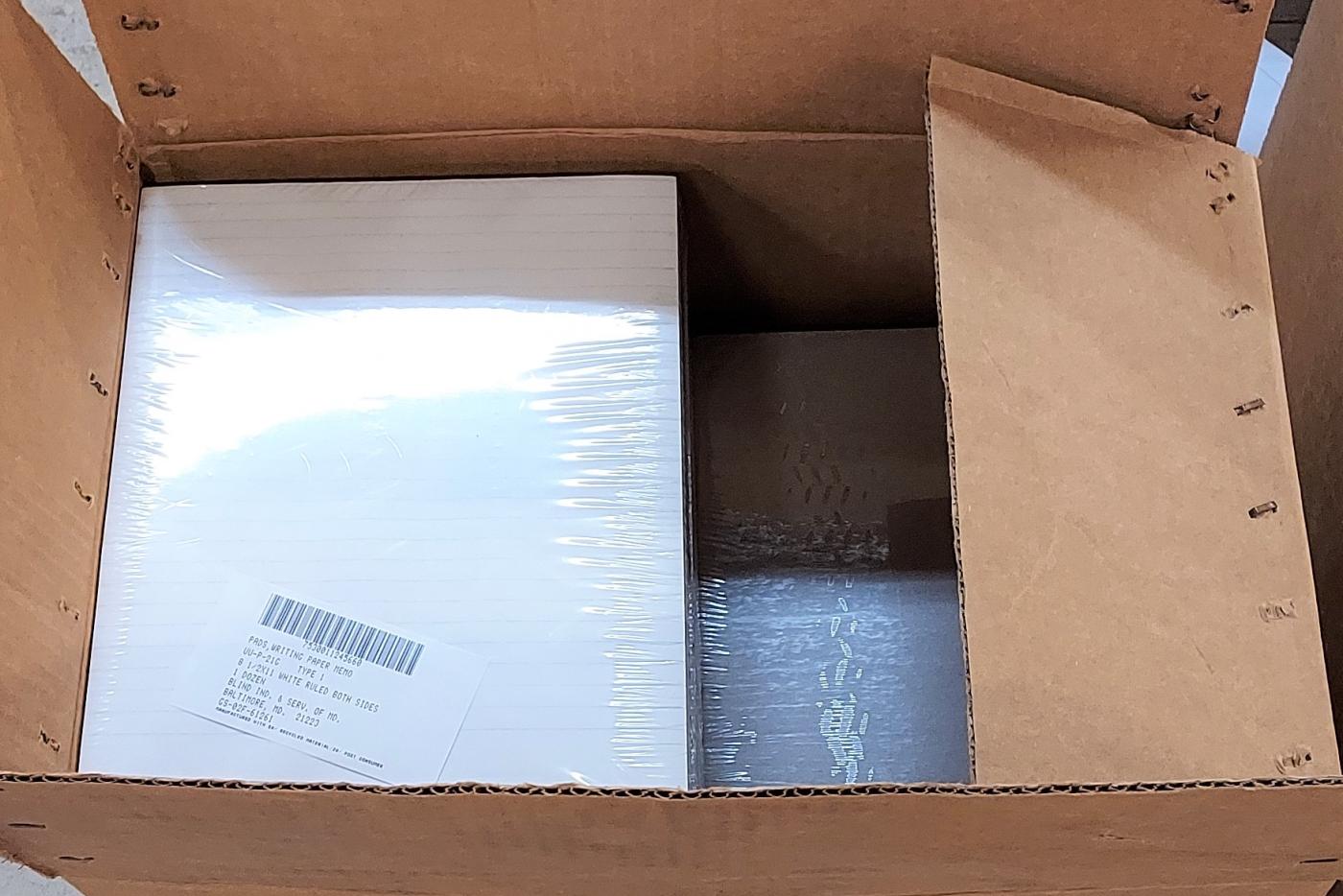 Box of Legal Pads | NC DOA