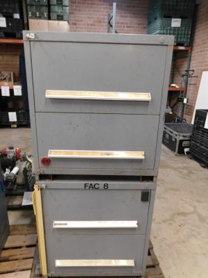 Vidmar Cabinets (Gray) | NC DOA