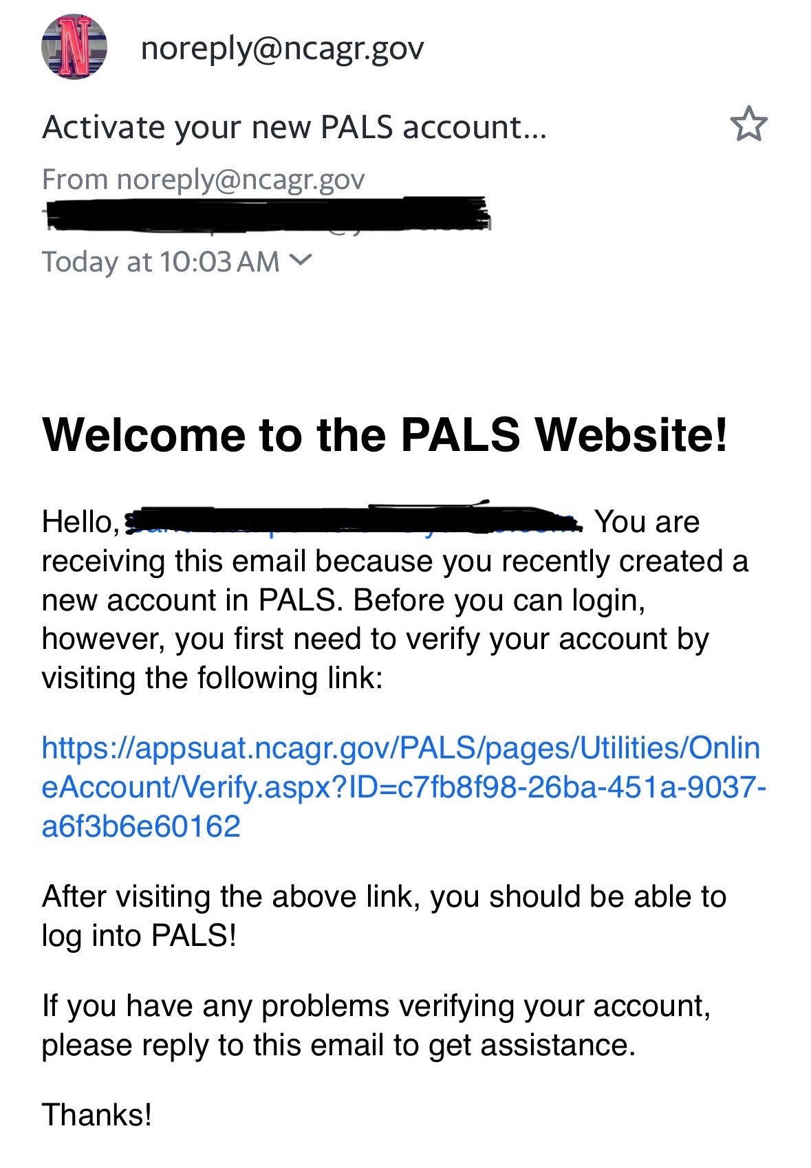 Agronomic Services - Create an Online PALS Account | NC Agriculture