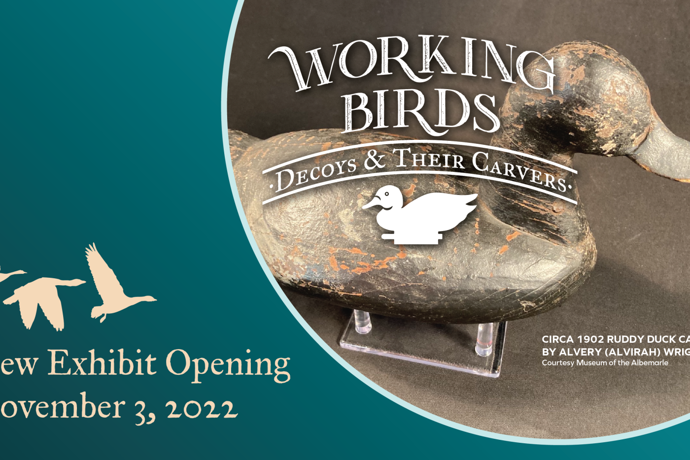 Working Birds: Decoys and their Carvers | Museum of the Albemarle