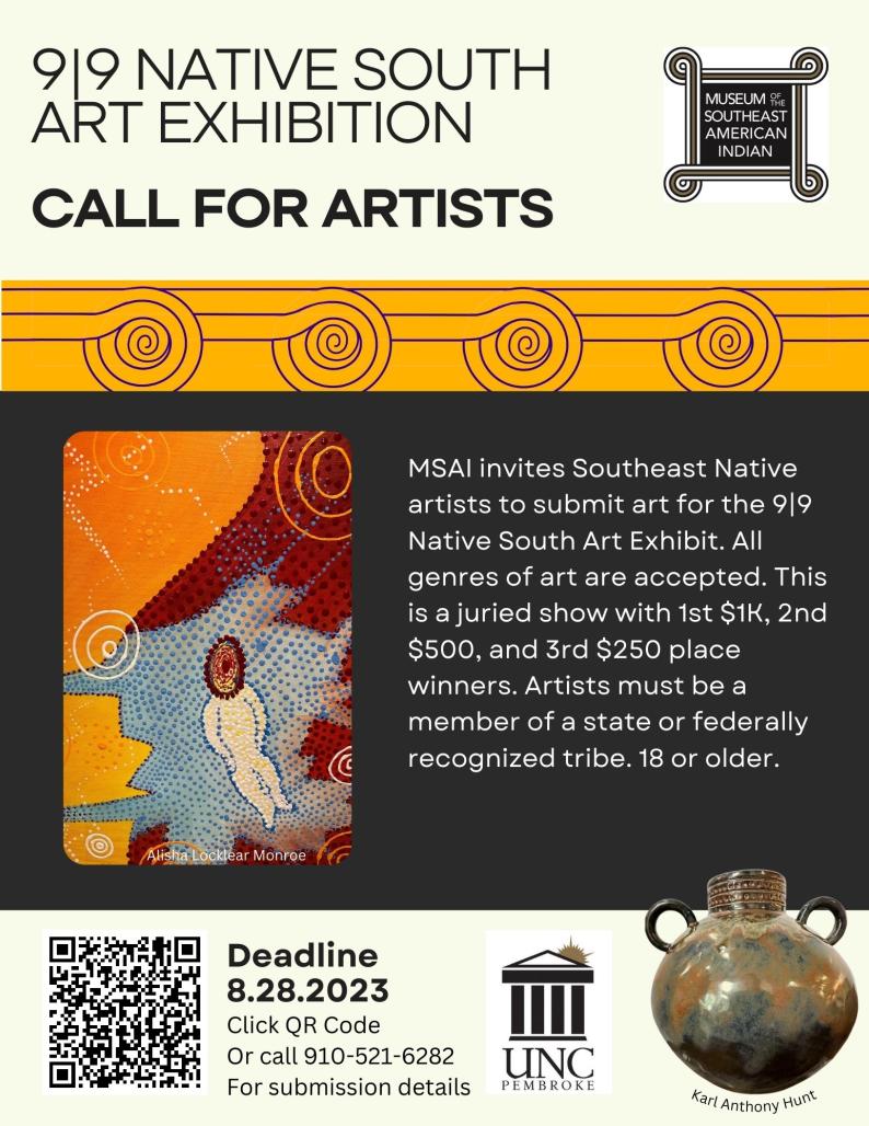 9|9 Native South Art Exhibition | American Indian Heritage Commission