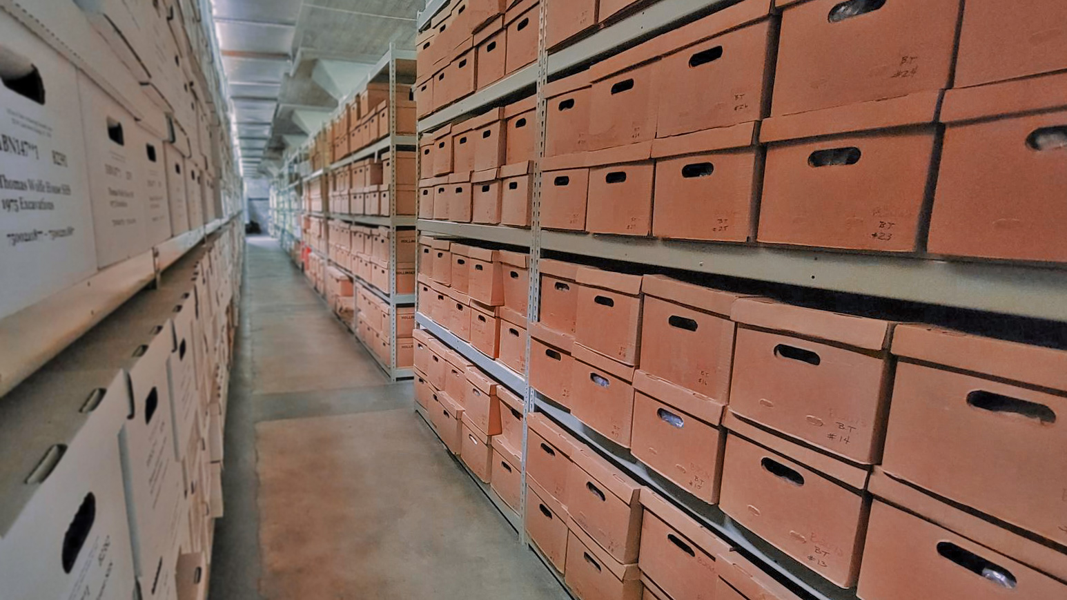 Curation at the Research Center | NC Archaeology