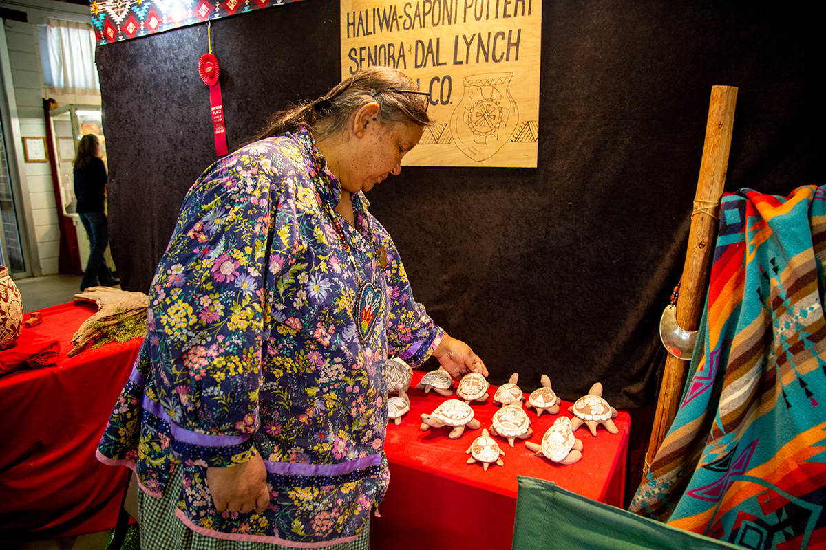 A visit with contemporary Native American artist Senora Lynch | NC Arts ...