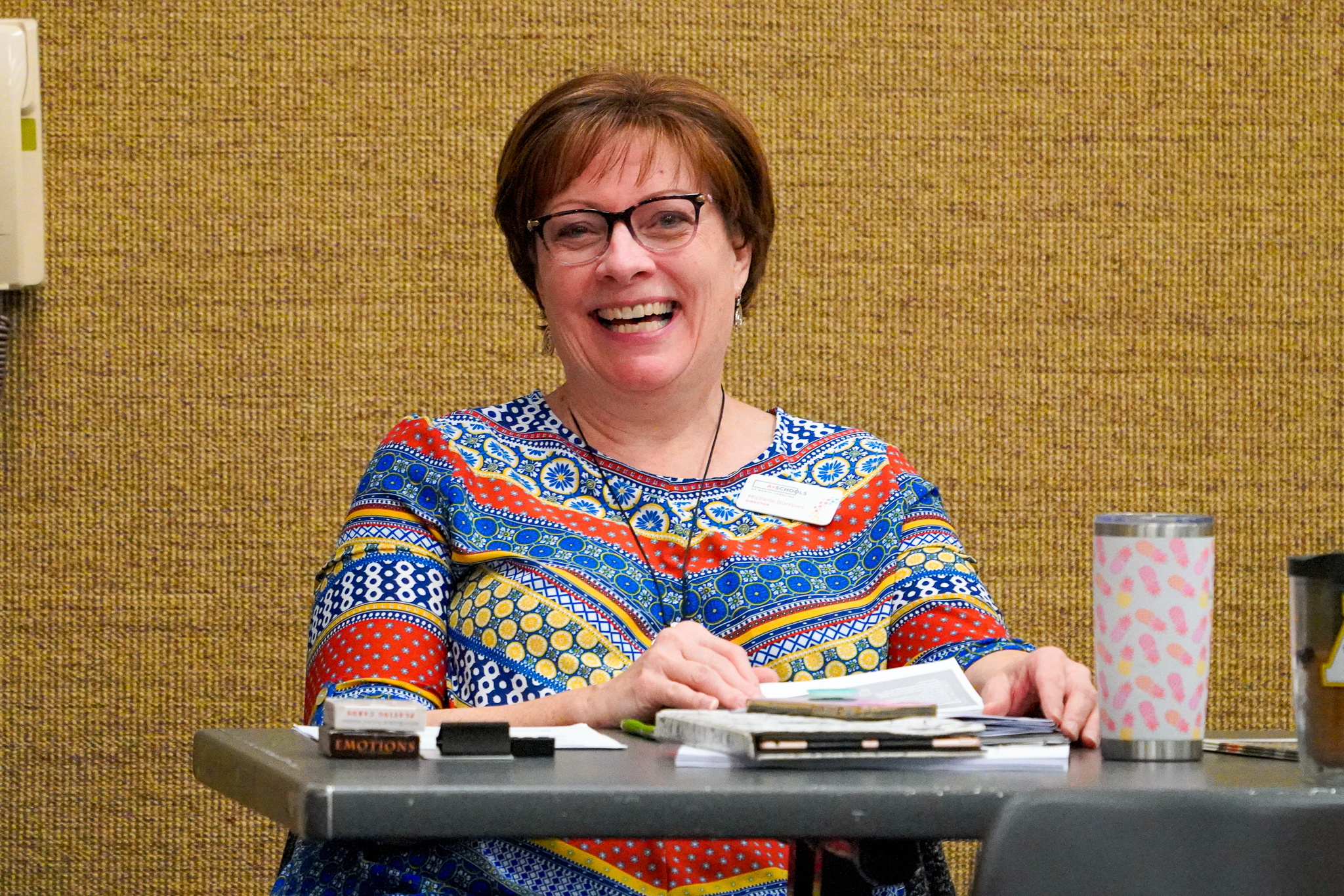 A+ Schools of North Carolina Director Michelle Burrows announces ...