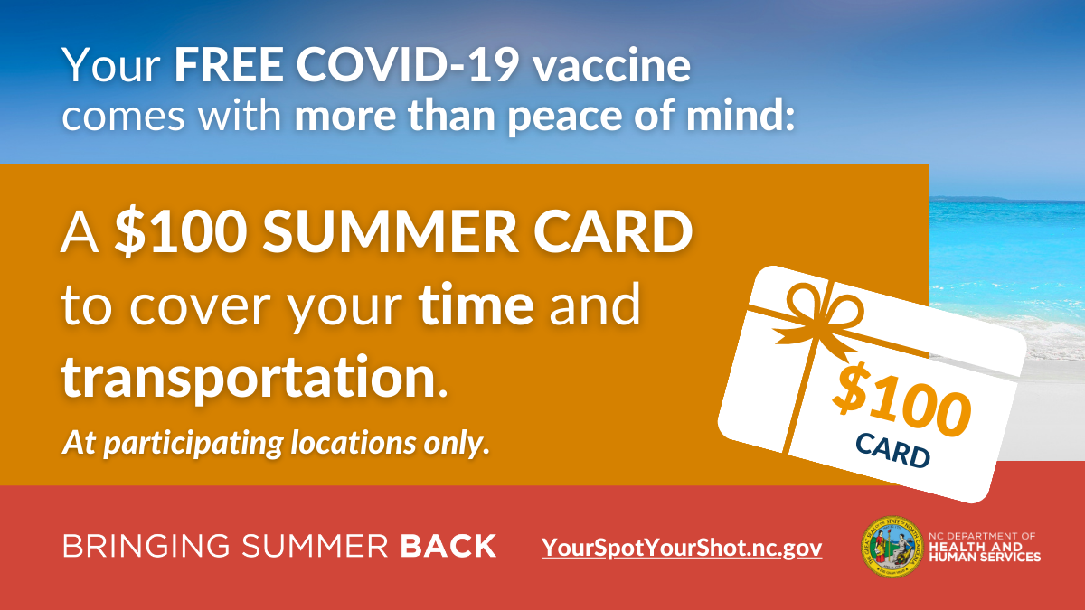 Summer Card Ad - Facebook + Twitter | NC COVID-19 Summer Card Ad - Facebook + Twitter | NC COVID-19