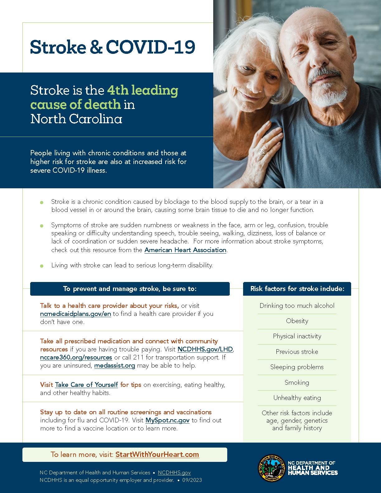 Materials about COVID-19 and Chronic Disease | NC COVID-19