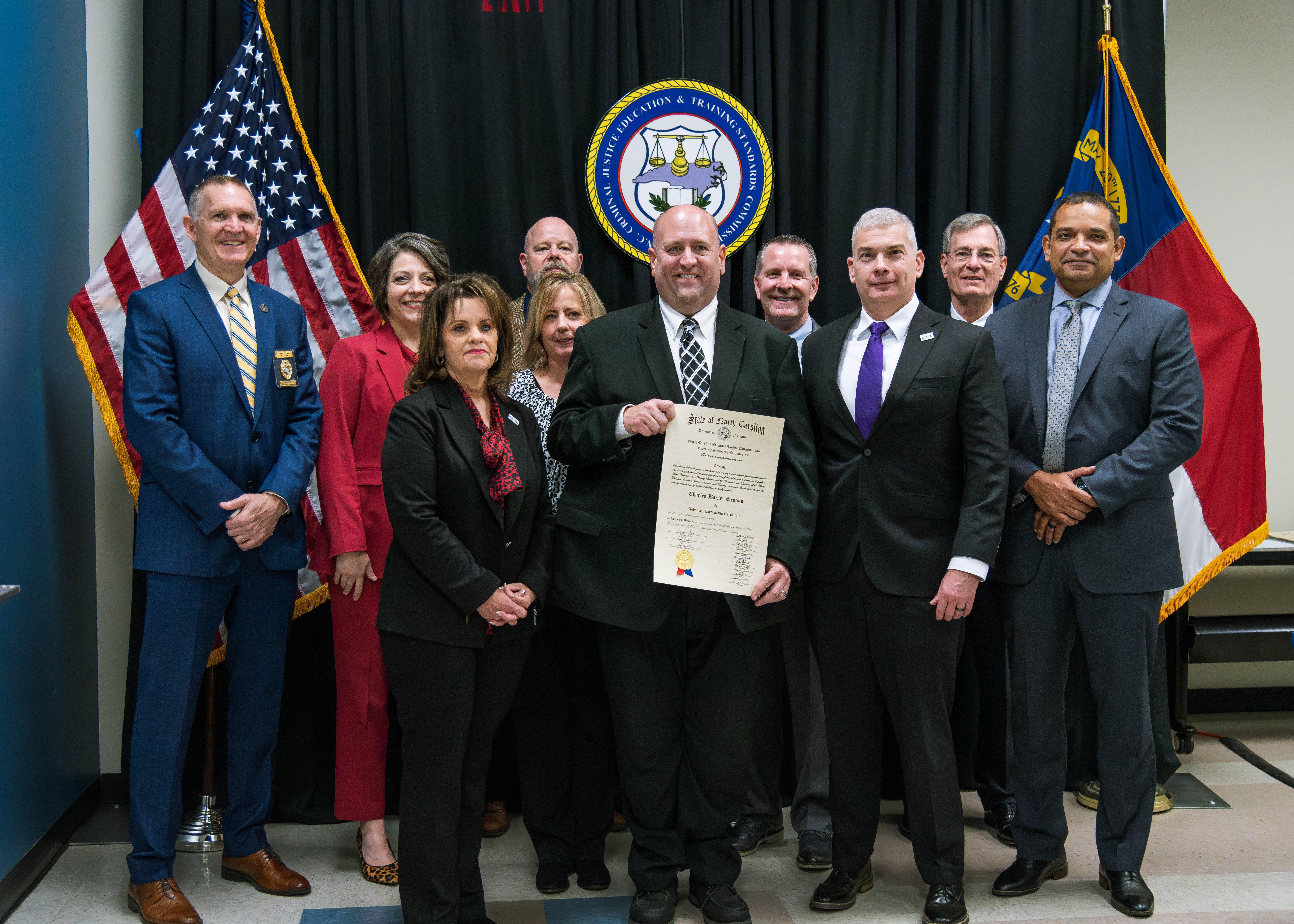 75 NCDAC Staff Awarded Advanced Criminal Justice Certificates | NC DAC