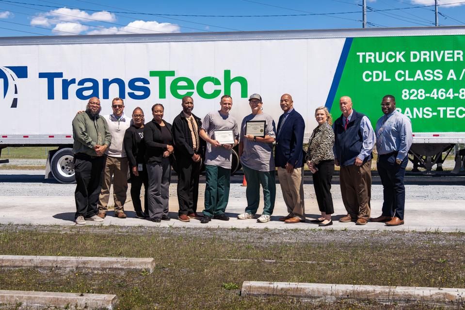 CDL Program Grads Earn Class A Drivers Licenses | NC DAC