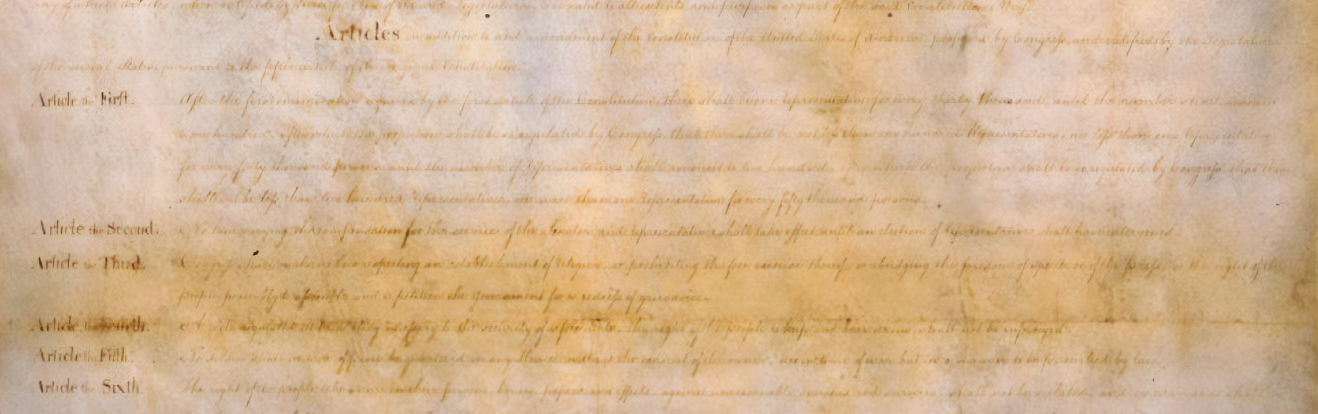 North Carolina’s Original Bill of Rights | NCMOH