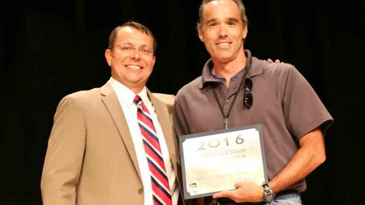 Tim Skelding named 2017 DAQ Employee of the Year | NC DEQ