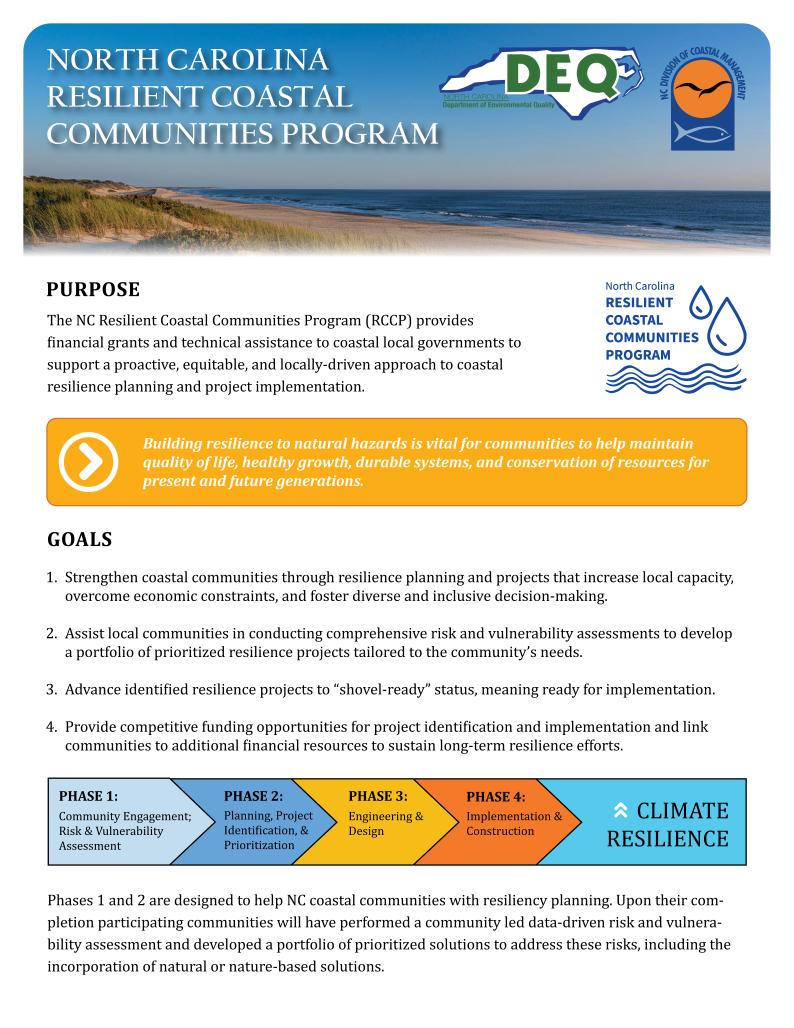 RCCP Overview | NC DEQ