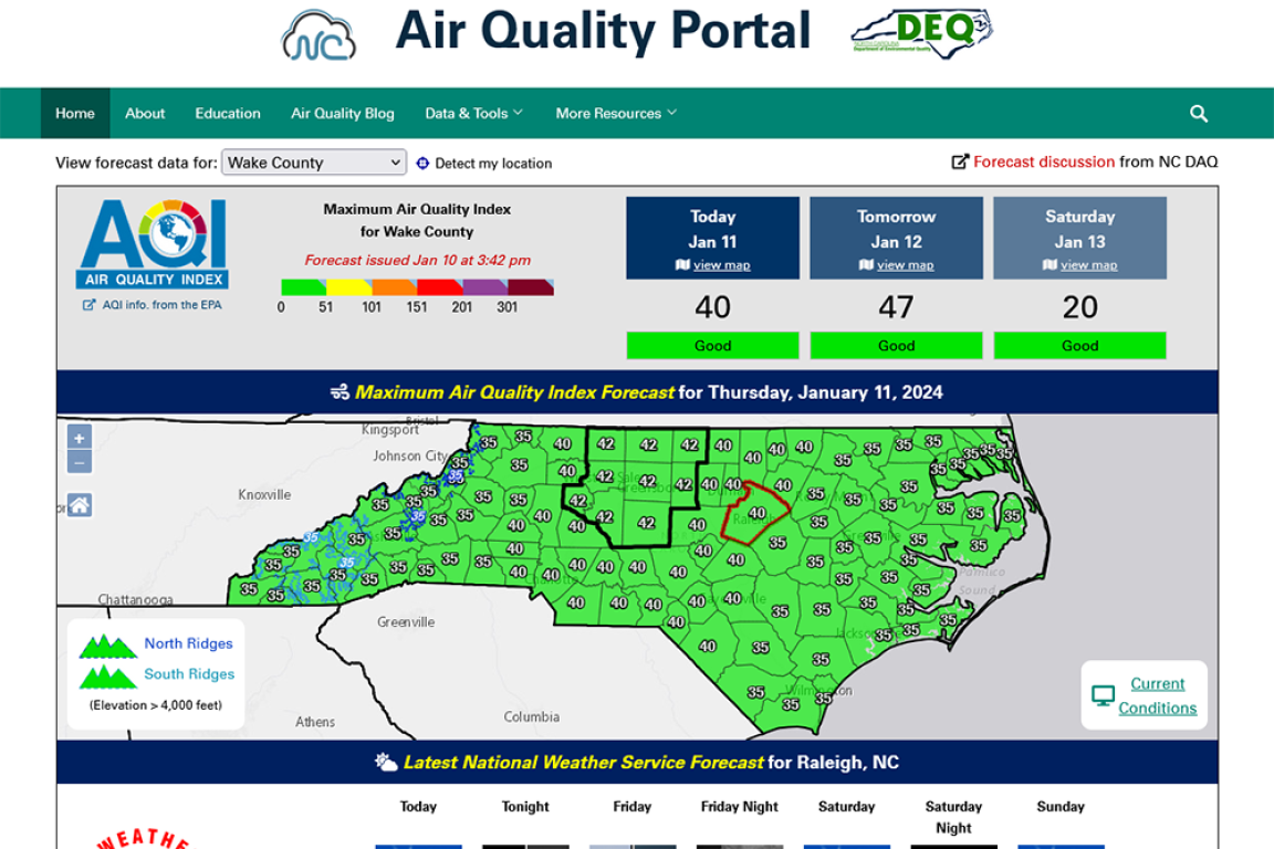 Air Quality | NC DEQ