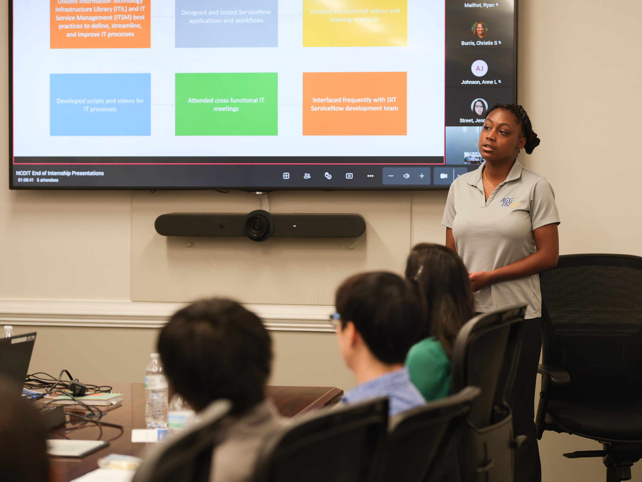 NCDIT Fall/Winter 2025 Interns Celebrate Accomplishments | NCDIT