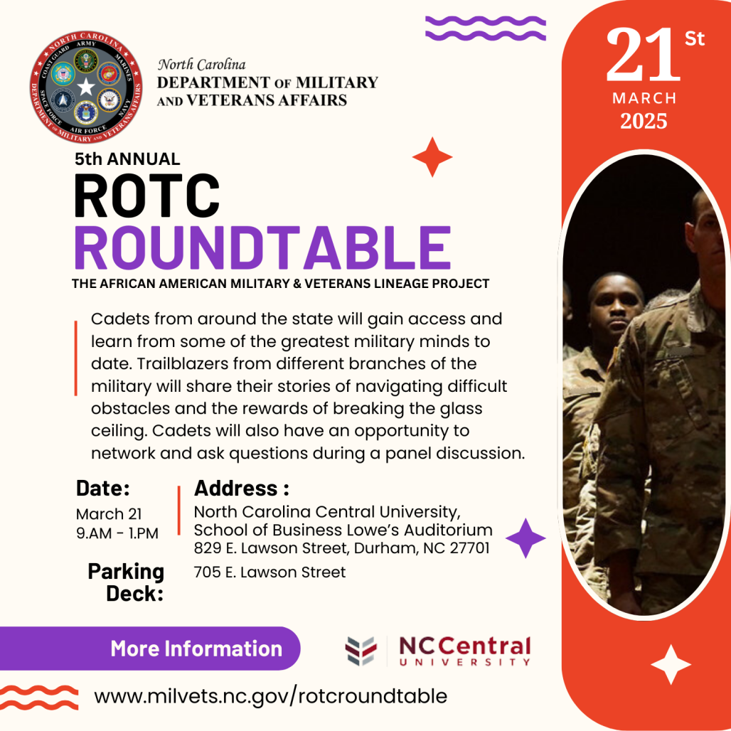 5th Annual ROTC Roundtable | DMVA