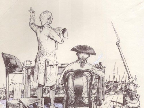 Leading Patriot Touts Declaration in Halifax, 1776 | NC DNCR