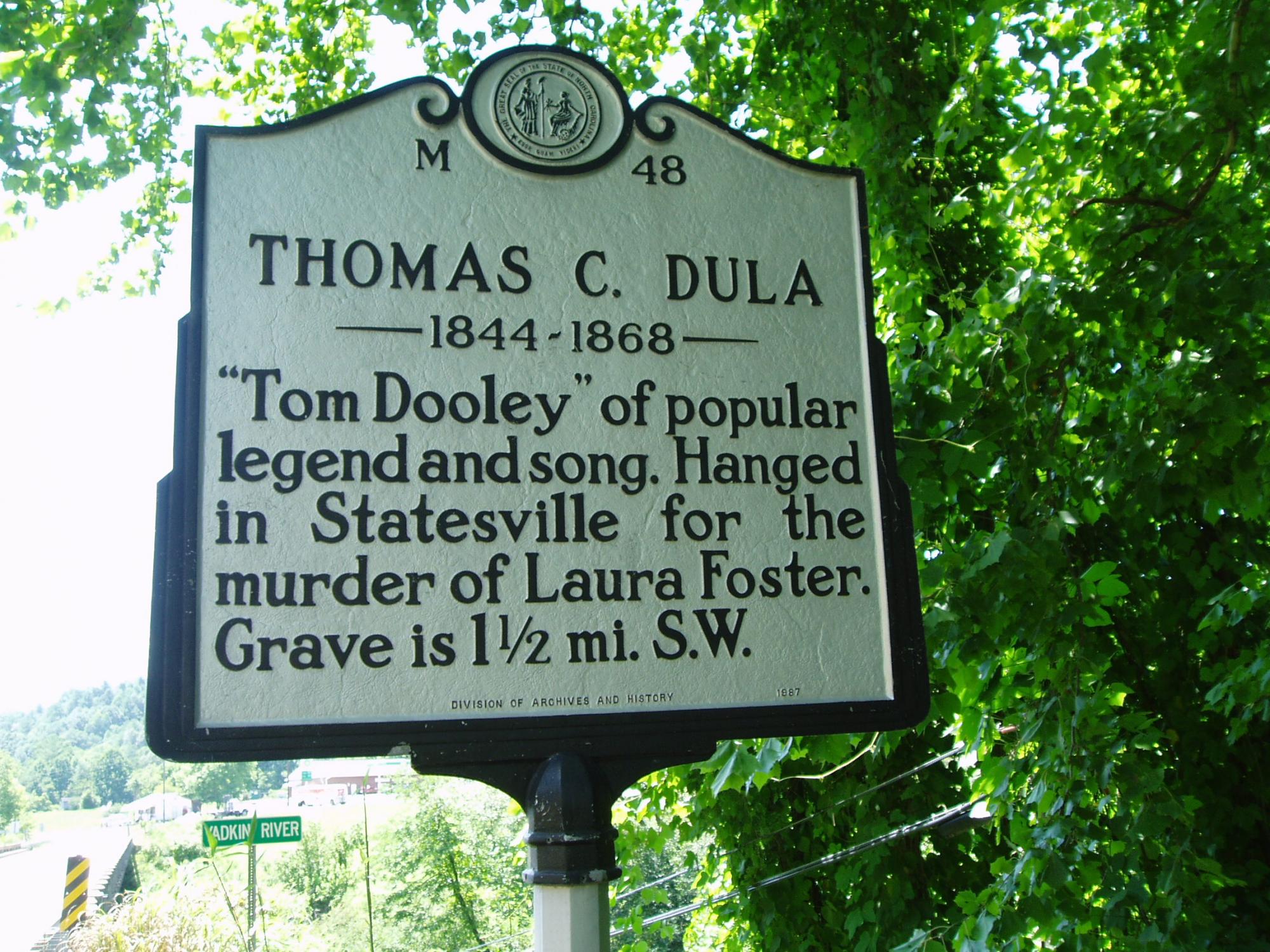Tom Dula: Poor Boy Was Bound to Die | NC DNCR