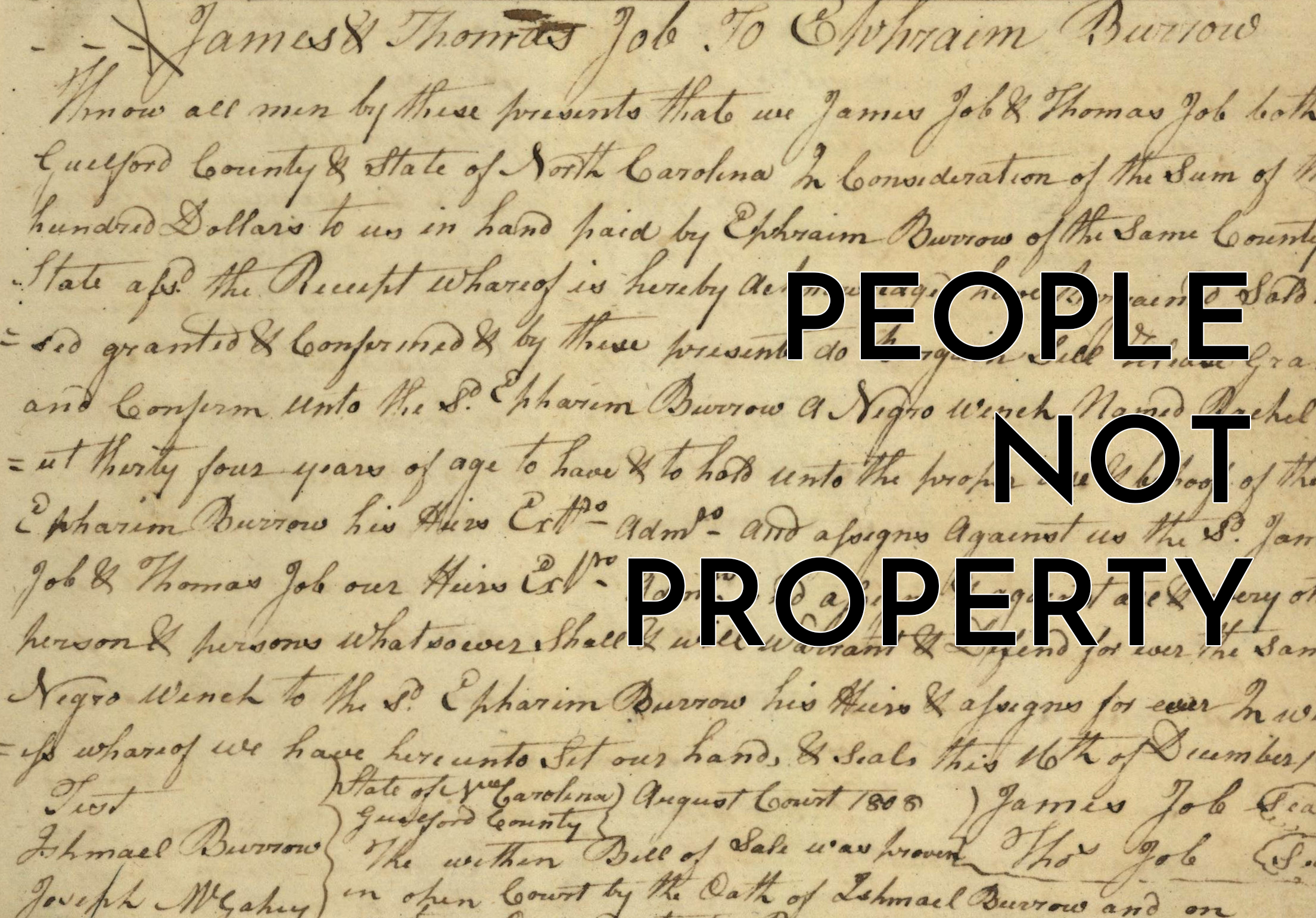 State Archives to Host Virtual Program on the People Not Property ...