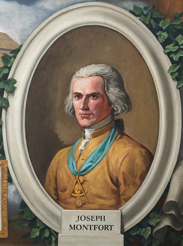 Freemasonry Grand Master, Joseph Montfort | NC DNCR