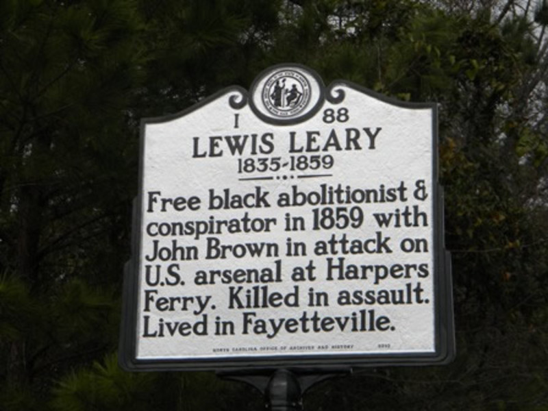 Lewis Leary 1835-1859 (I-88) | NC DNCR