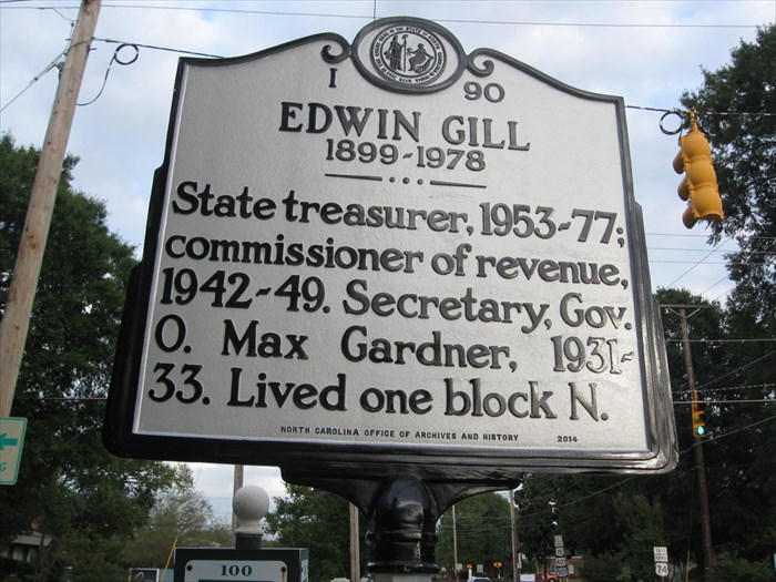 Edwin Gill 1899-1978 (I-90) | NC DNCR