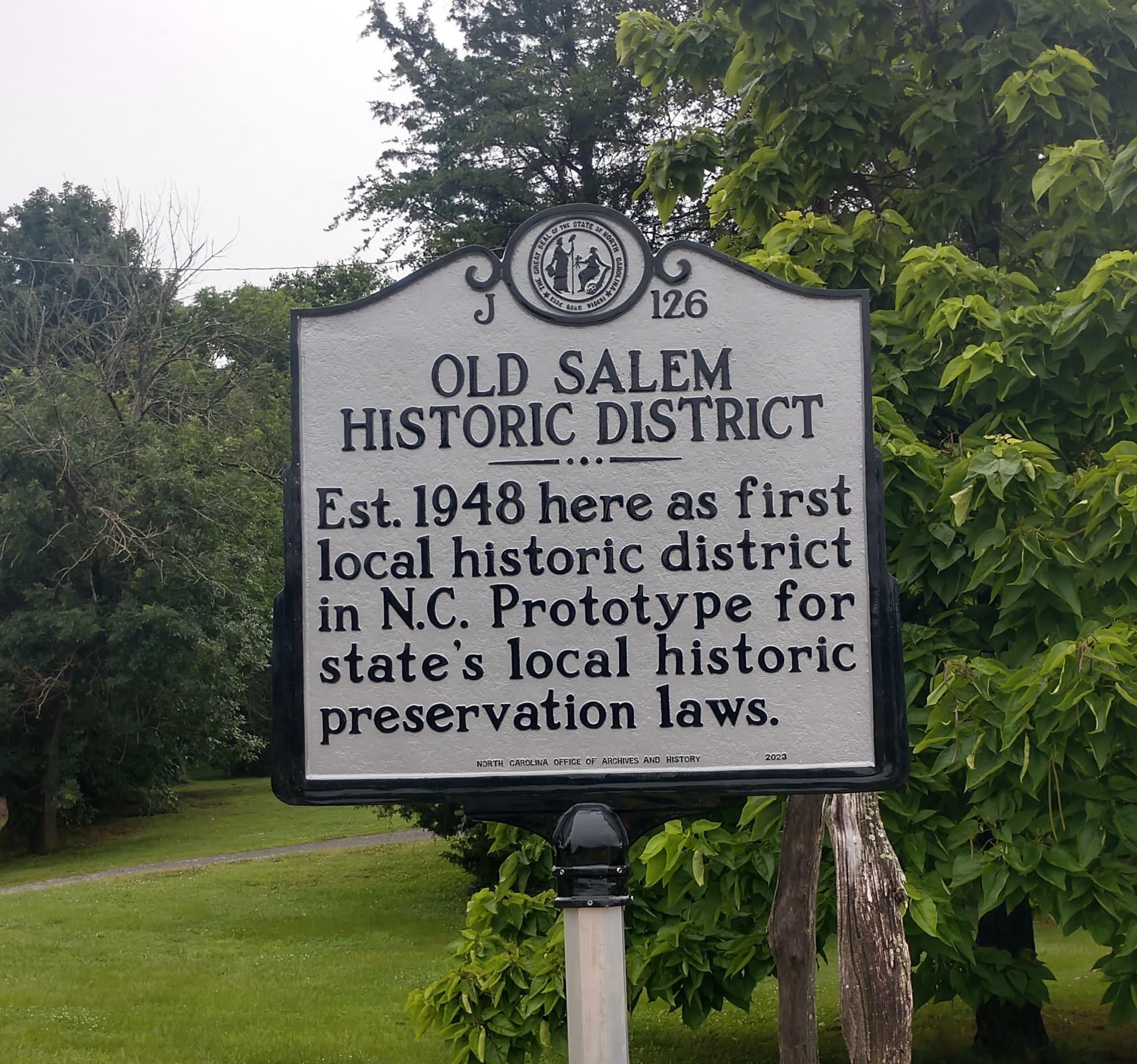 Old Salem Historic District (J-126) | NC DNCR