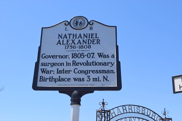Nathaniel Alexander 1756-1808 (L-8) | NC DNCR
