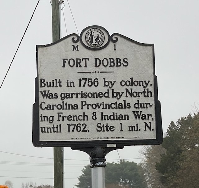Fort Dobbs (M-1) | NC DNCR