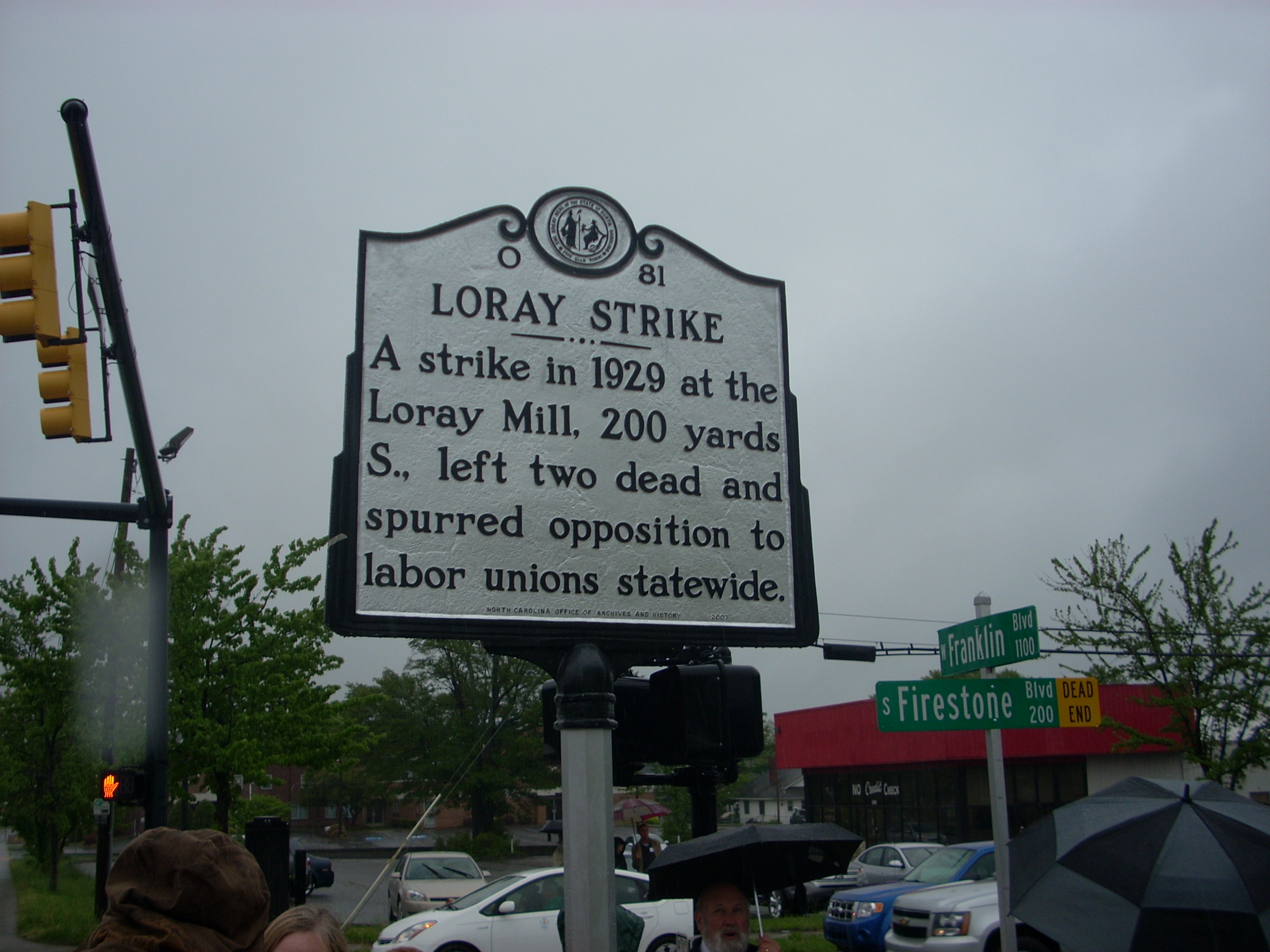 Loray Strike (O-81) | NC DNCR