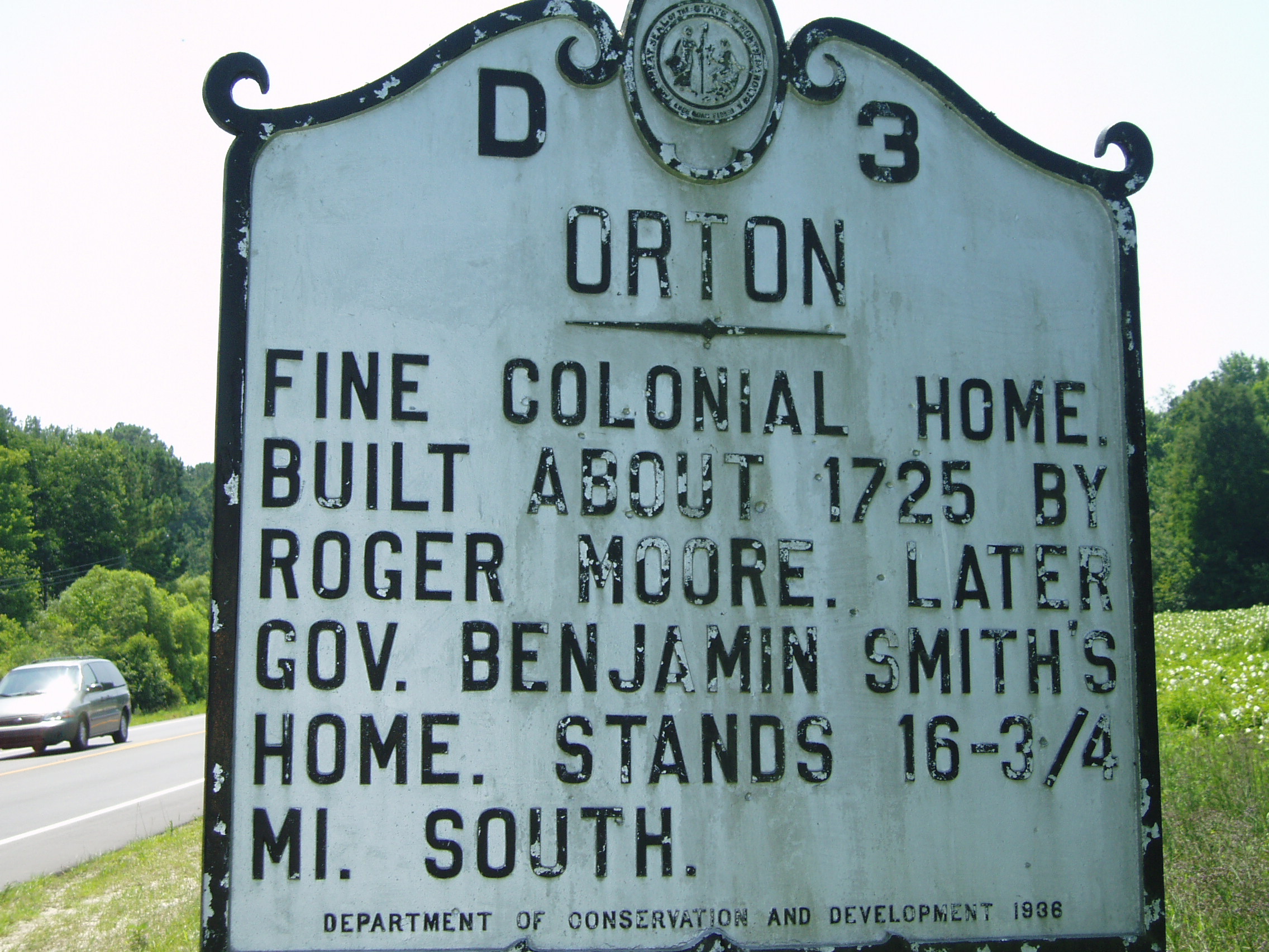 Orton (D-3) | NC DNCR