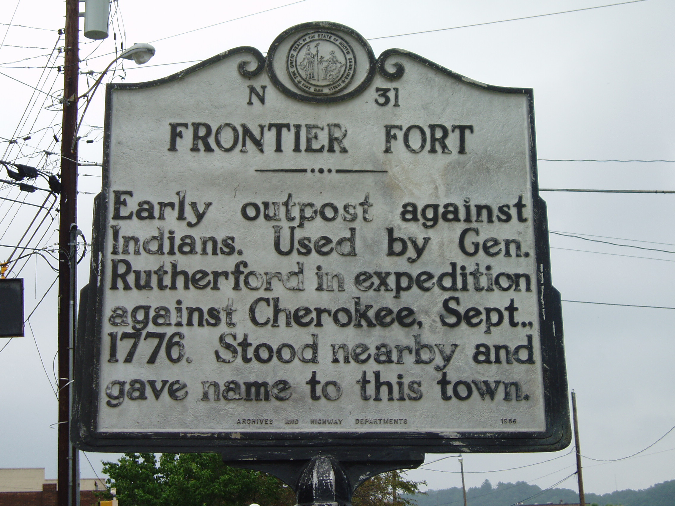 Frontier Fort (N-31) | NC DNCR