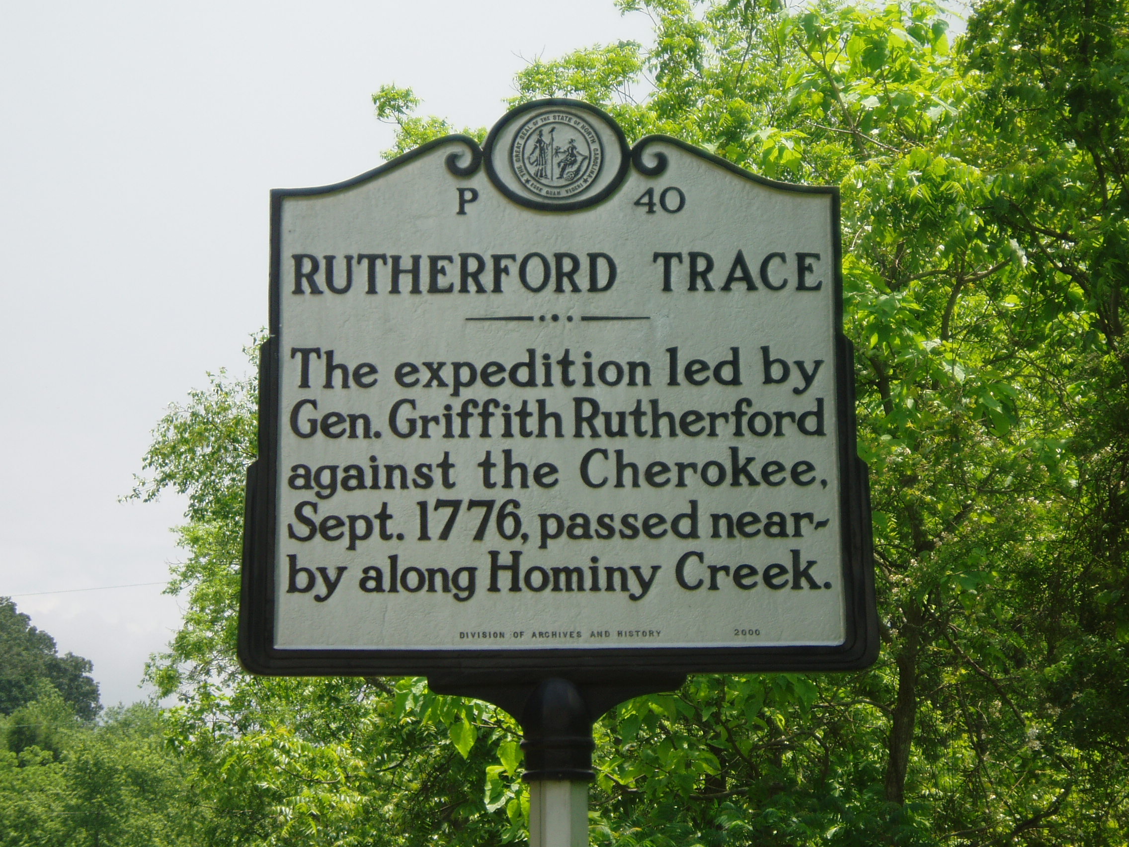Rutherford Trace (P-40) | NC DNCR
