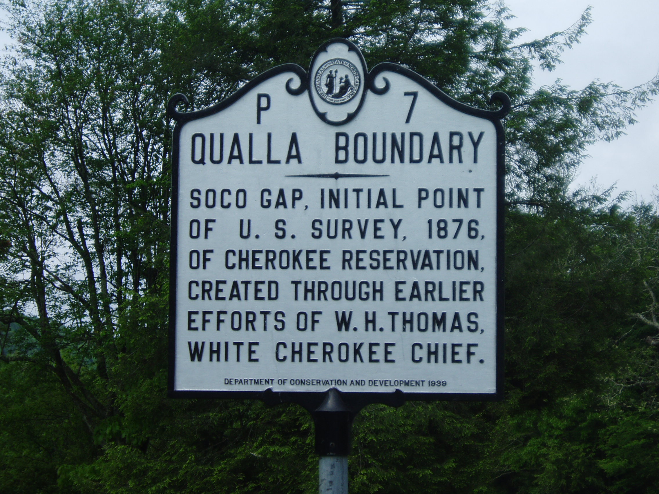Qualla Boundary (P-7) | NC DNCR