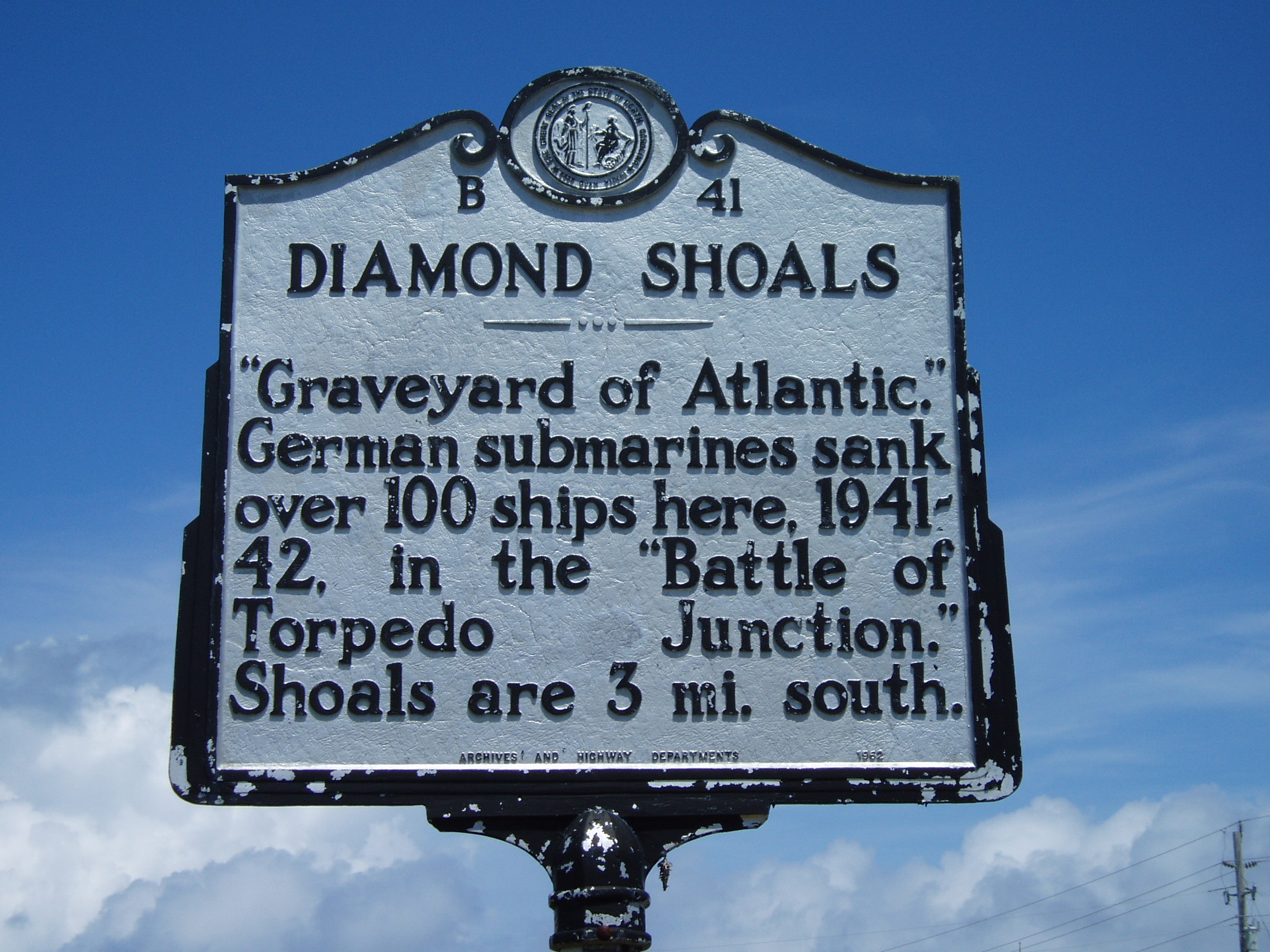 Diamond Shoals (B-41) | NC DNCR