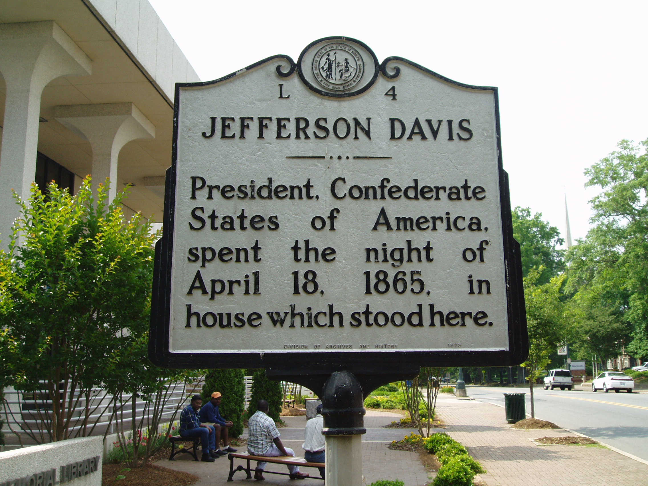 Jefferson Davis (L-4) | NC DNCR