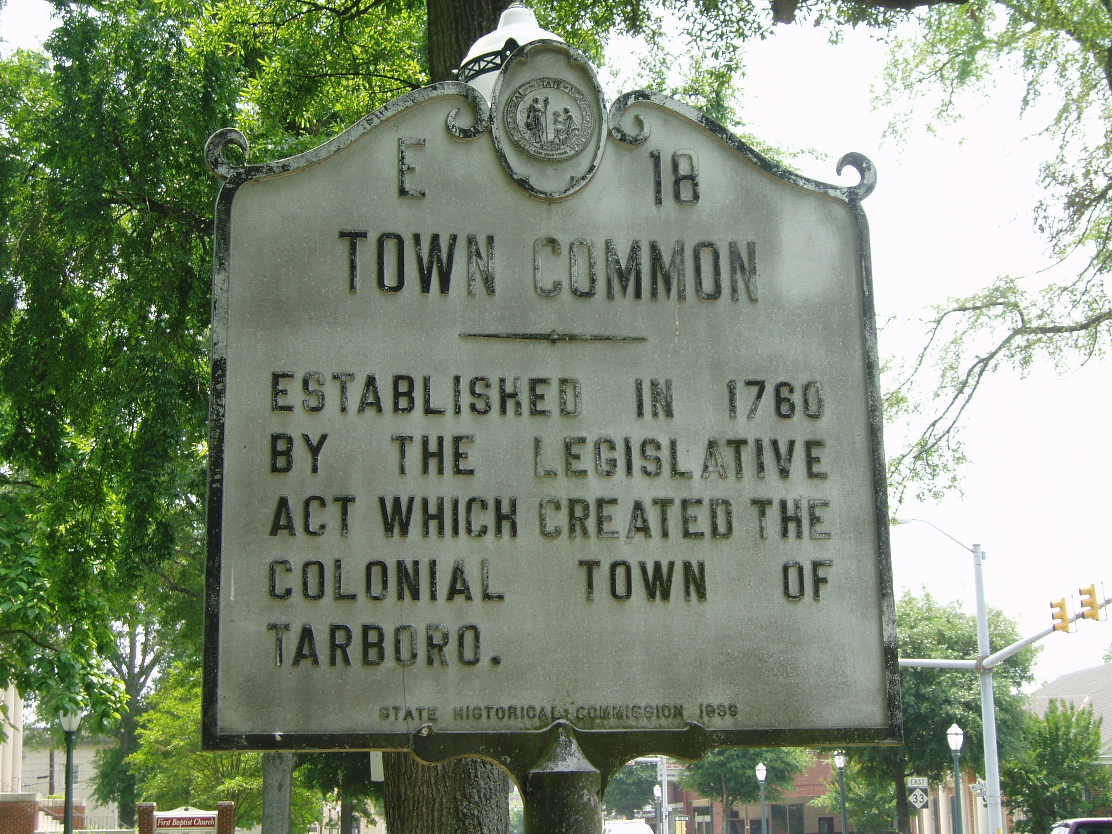 Town Common (E-18) | NC DNCR