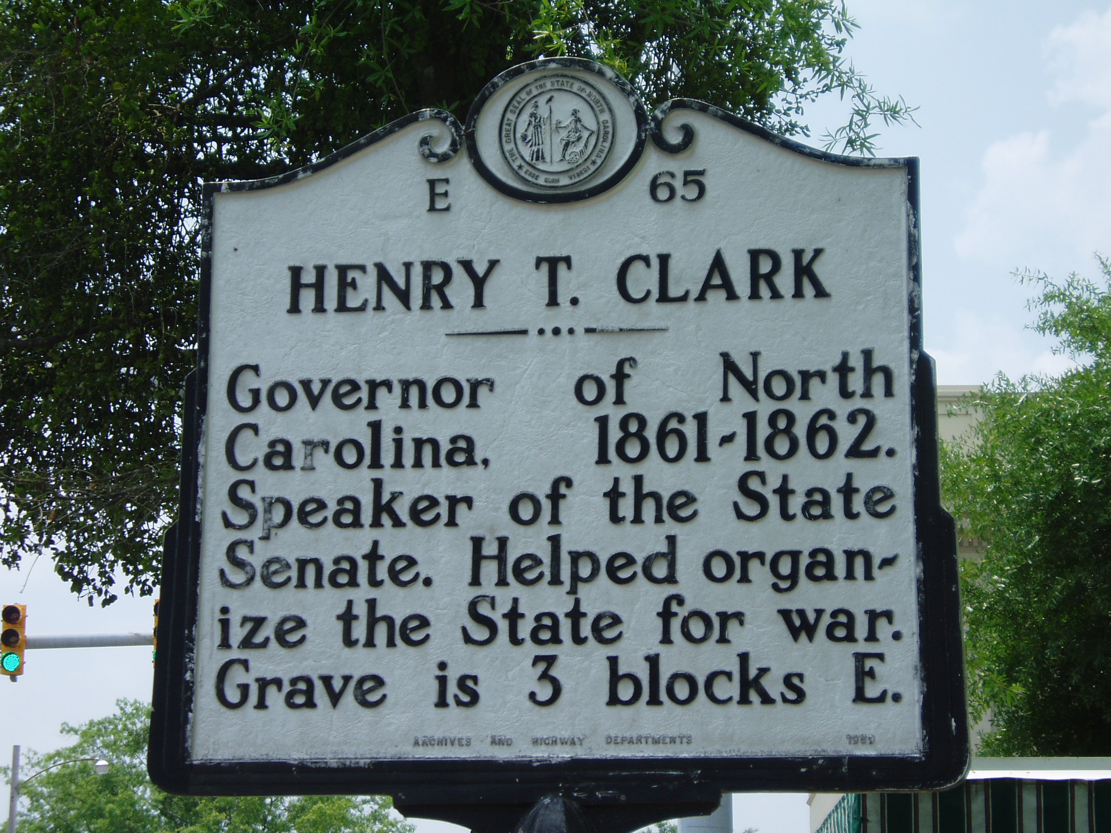 Henry T. Clark (E-65) | NC DNCR