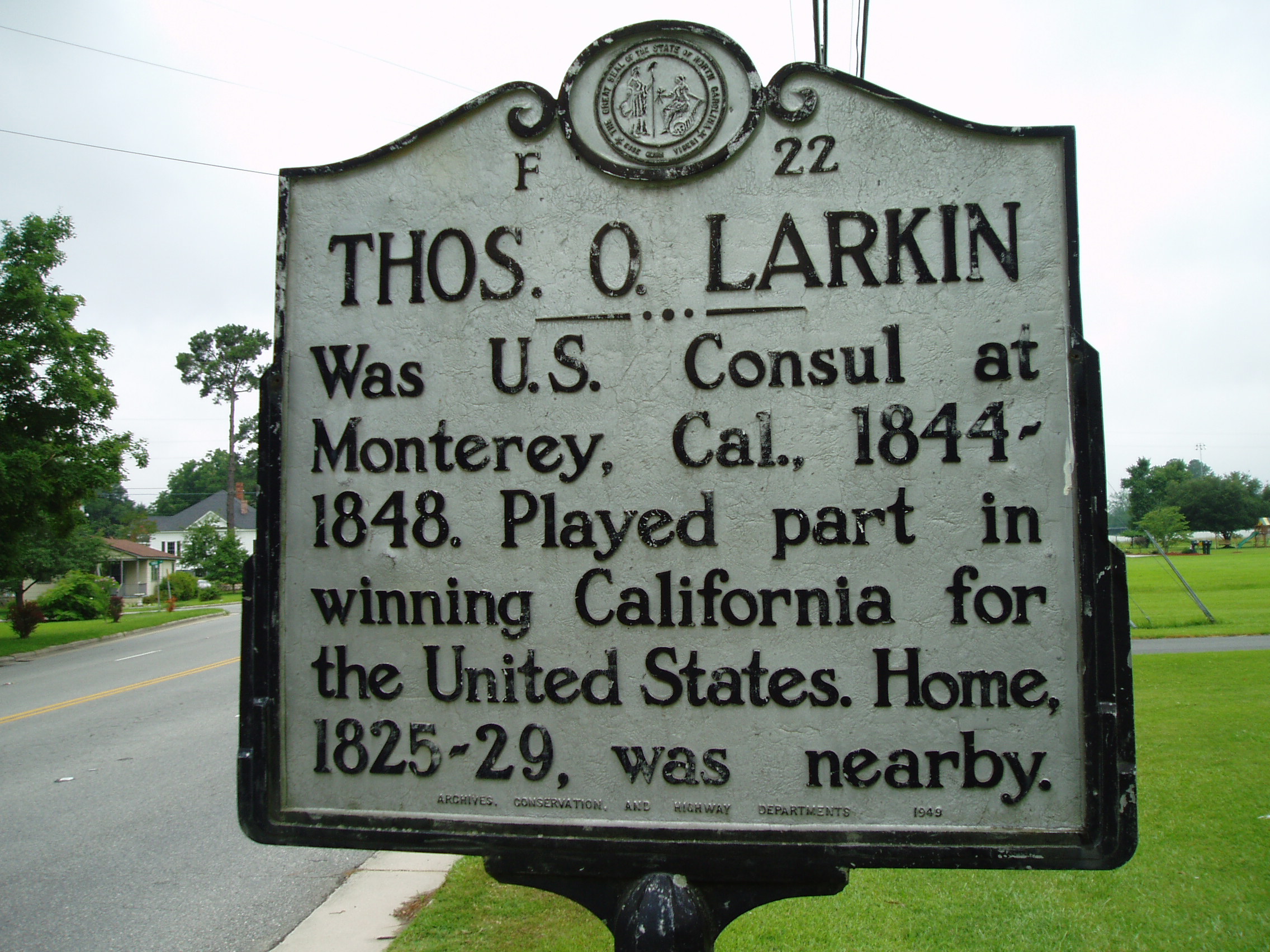 Thos. O. Larkin (F-22) | NC DNCR
