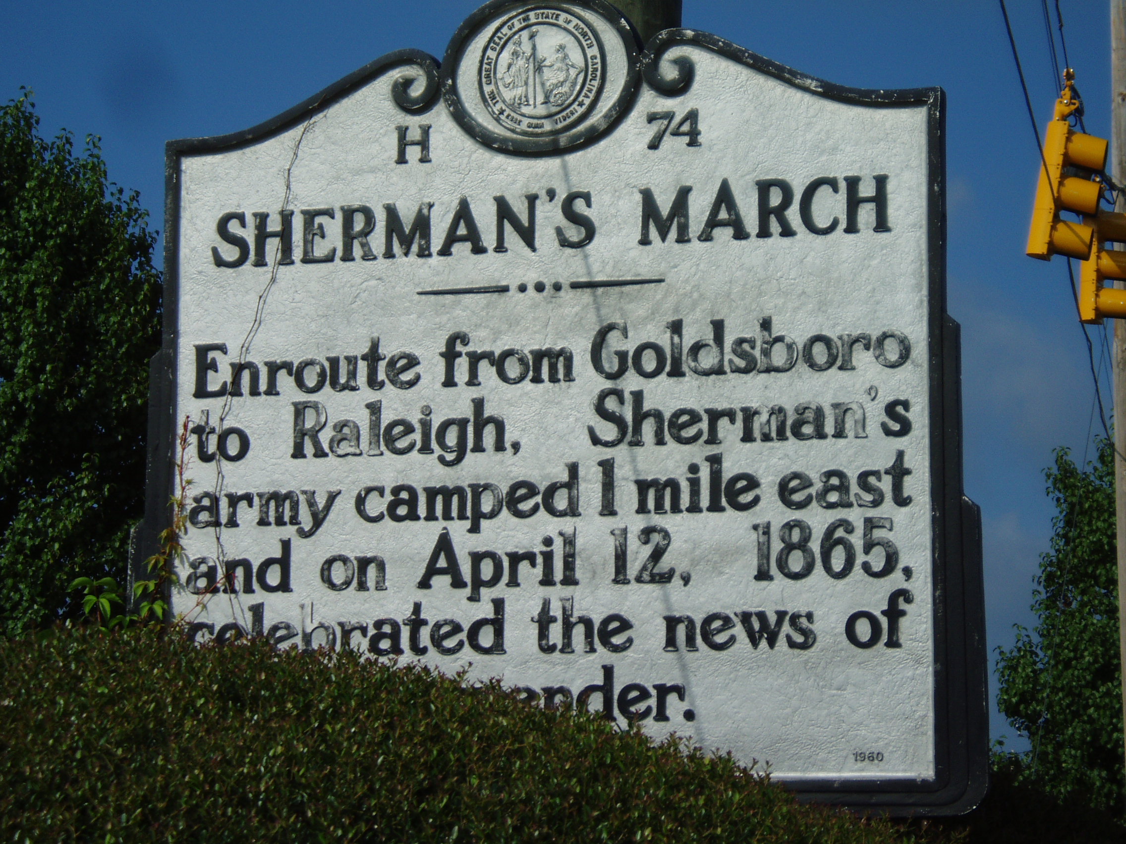 Sherman's March (H-74) | NC DNCR