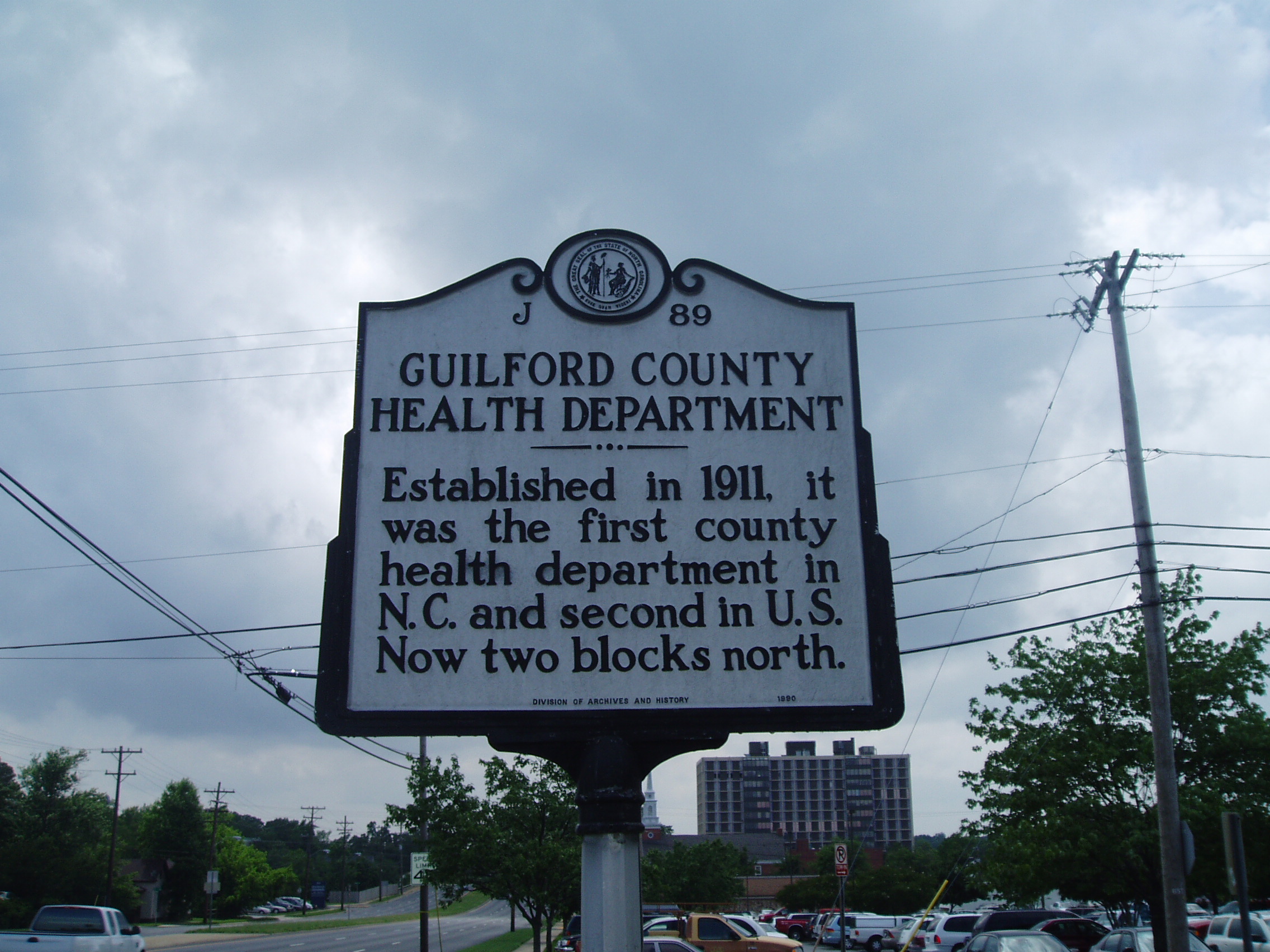 Guilford County Health Department (J-89) | NC DNCR