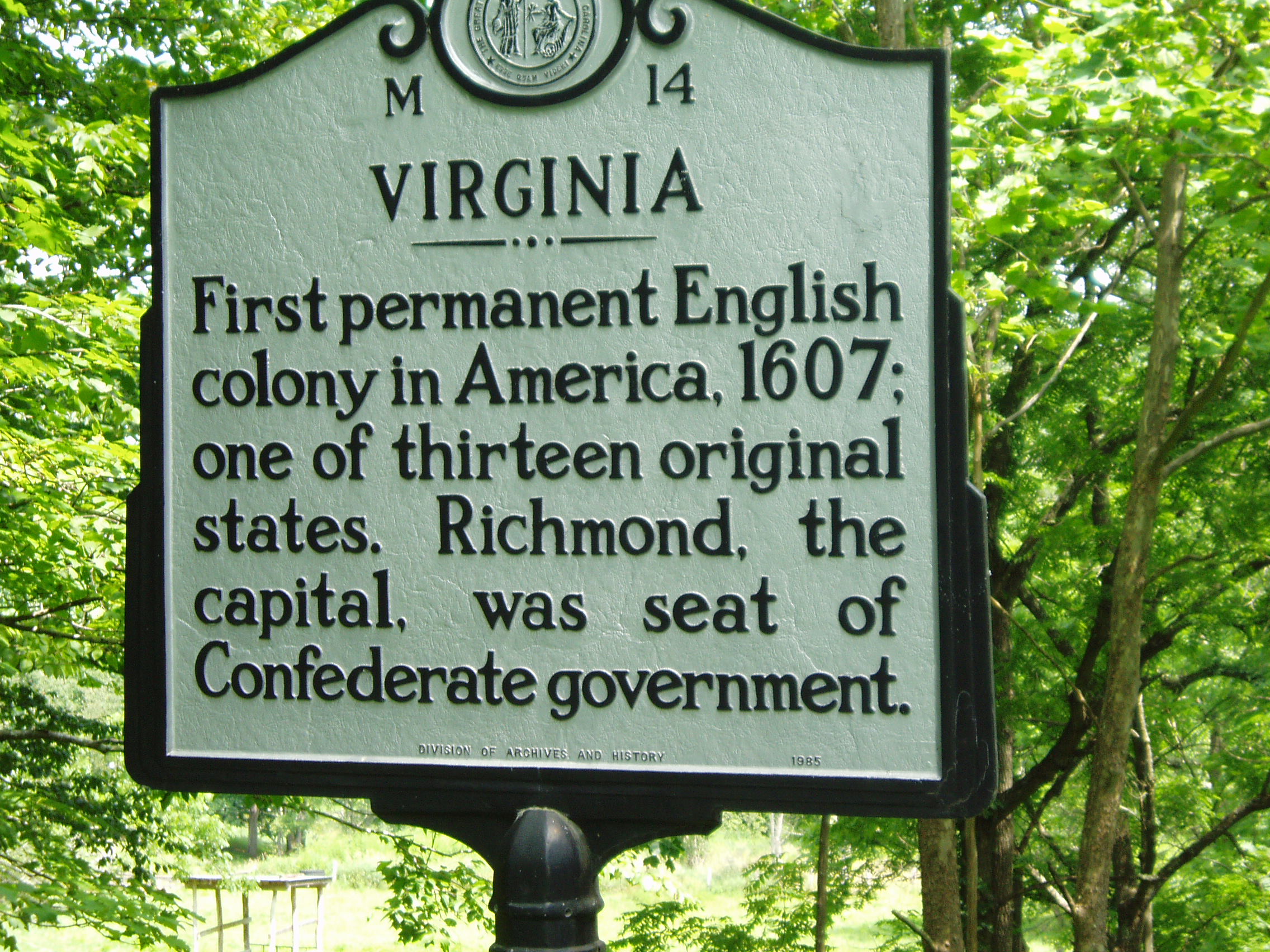 North Carolina-Virginia (M-14) | NC DNCR