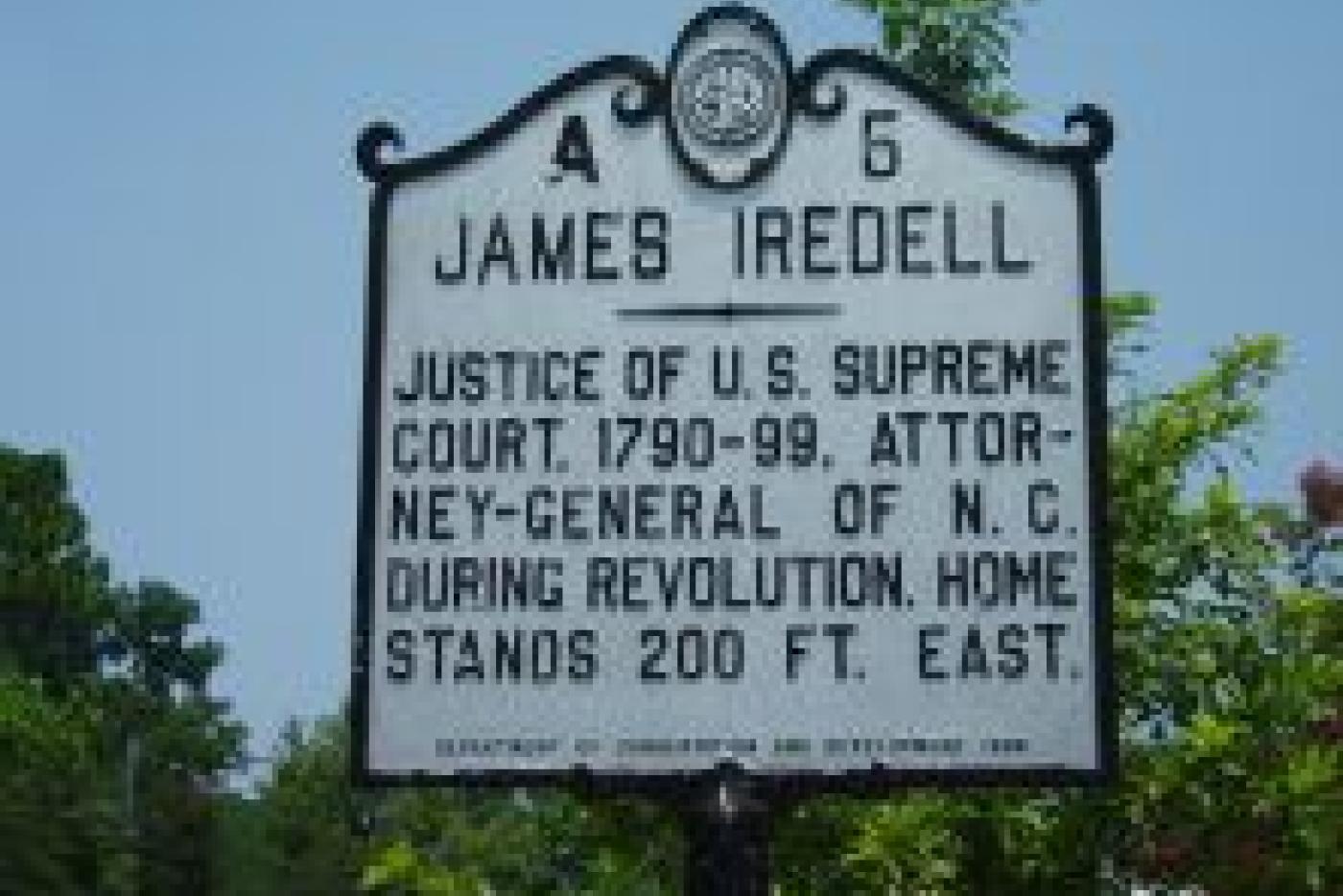 James Iredell 1751-1799 (A-5) | NC DNCR