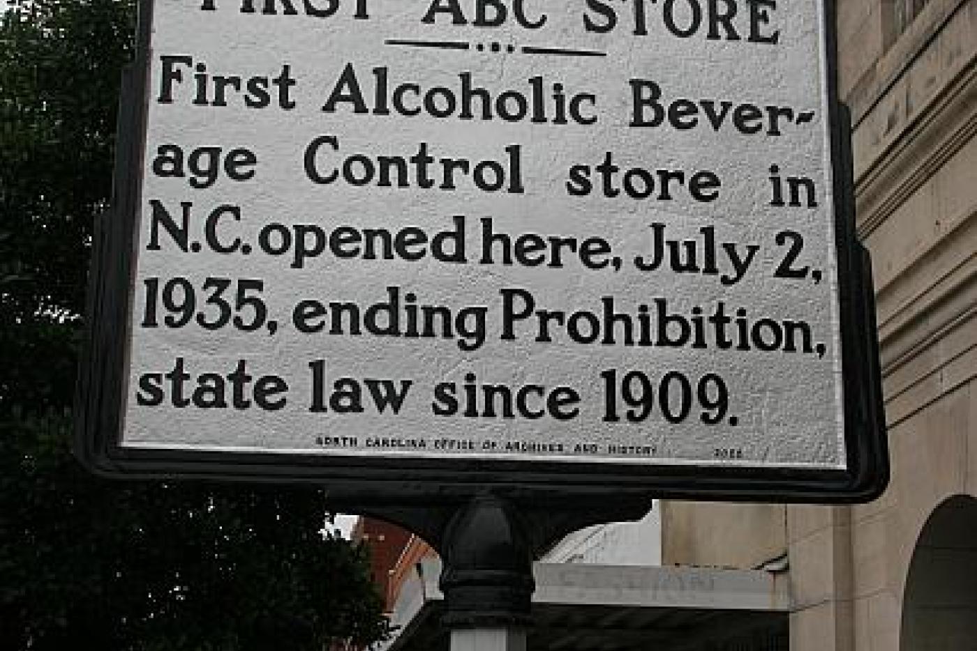 First ABC Store (F-68) | NC DNCR
