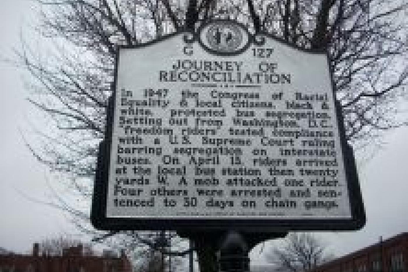 Journey of Reconciliation (G-127) | NC DNCR