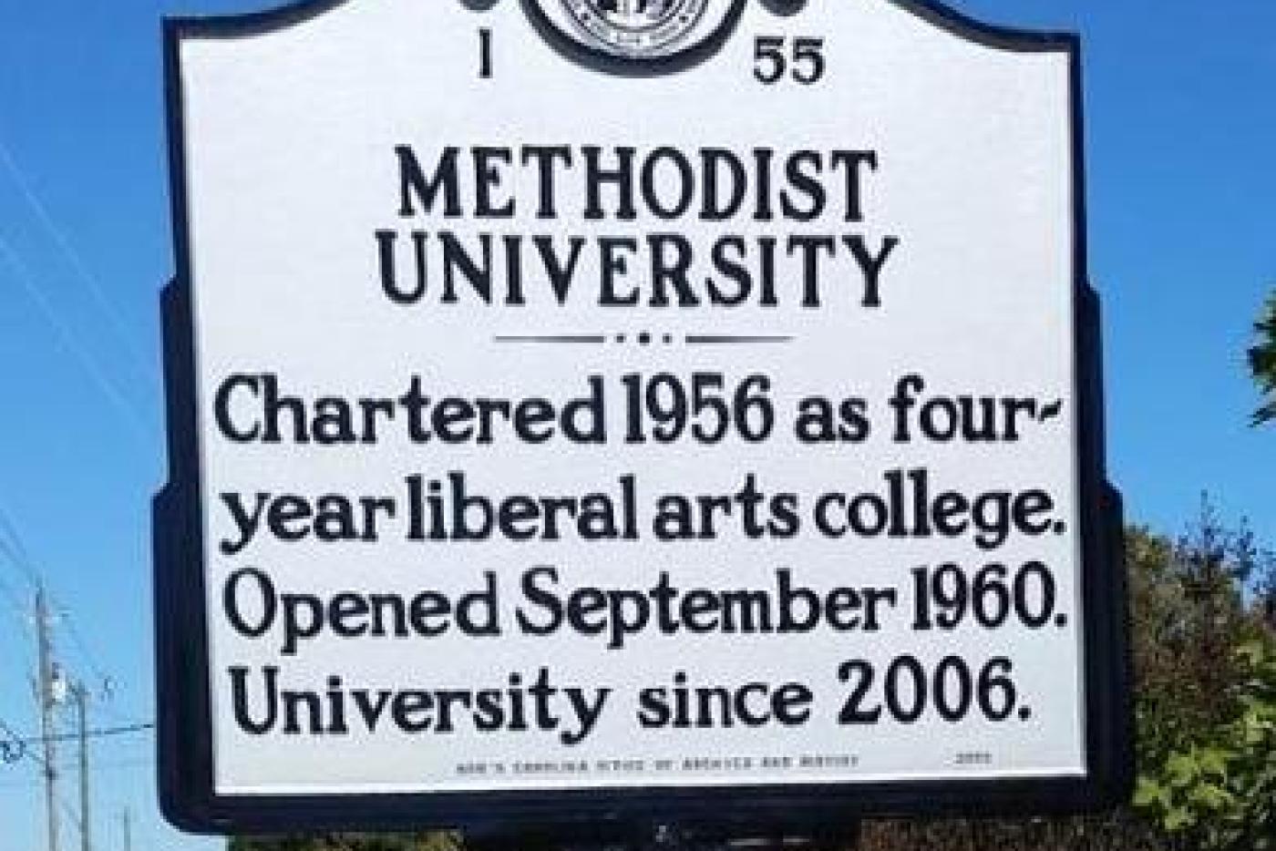 Methodist University (I-55) | NC DNCR