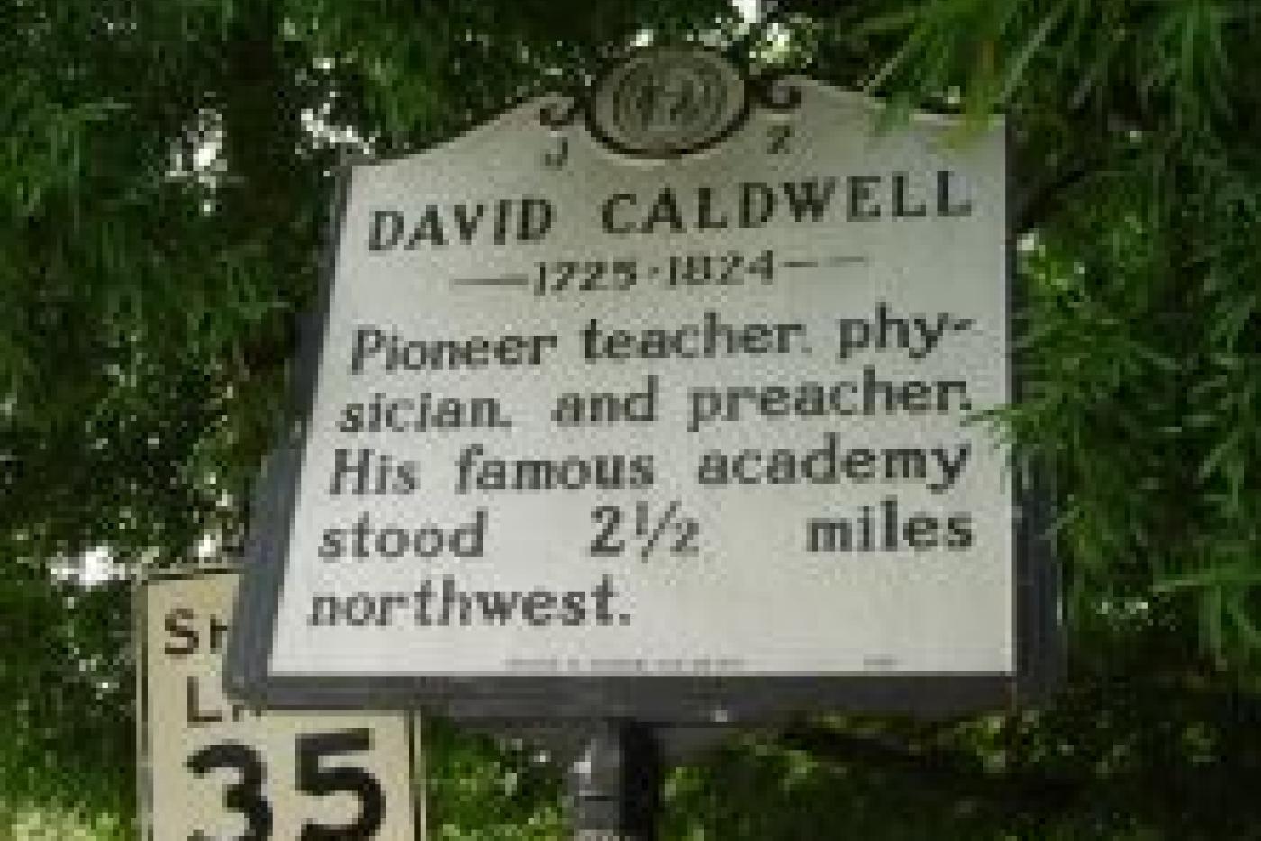 David Caldwell 1725-1824 (J-2) | NC DNCR