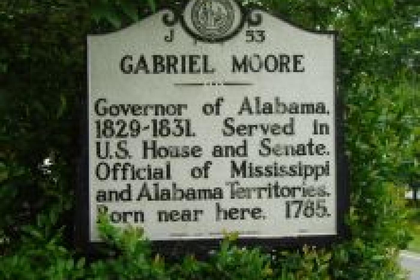 Gabriel Moore (J-53) | NC DNCR