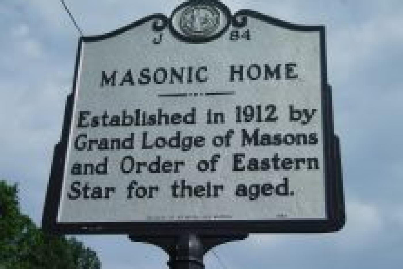 Masonic Home (J-84) | NC DNCR