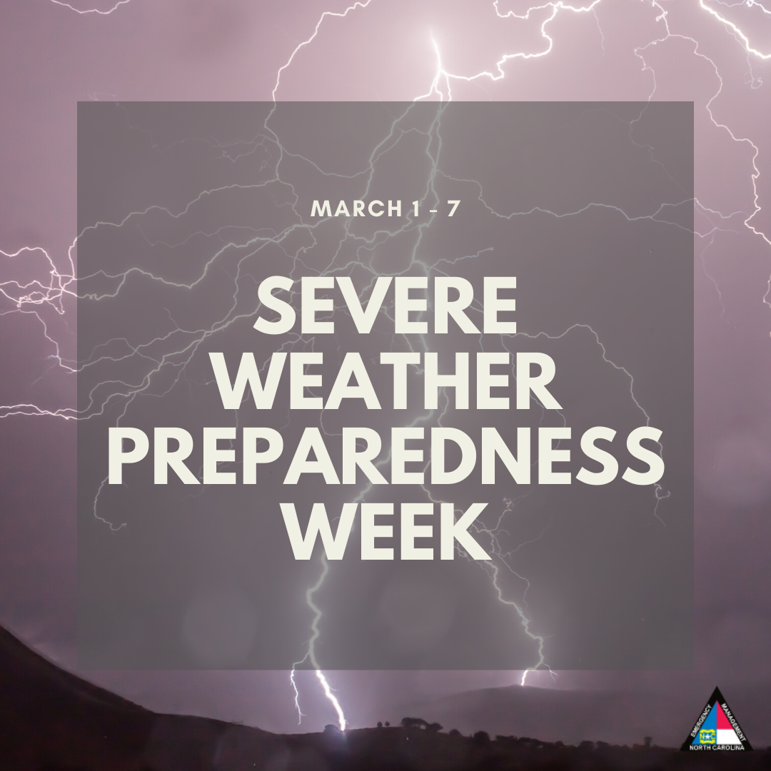 Be Prepared and Practice for Severe Weather | NC DPS