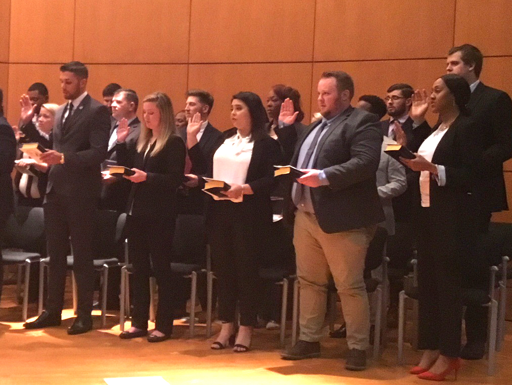 Secretary Hooks addresses First Class of Probation/Parole Officer ...